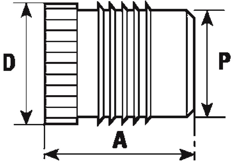 Press-In Unheaded Brass Insert for Plastic | Fastenright