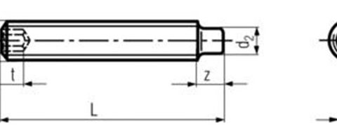 Micro Socket Set Screws Dog Point DIN 915 | Fastenright Ltd