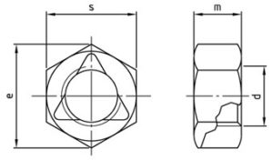 Stover Trilock Nut DIN 980V | Fastenright Ltd