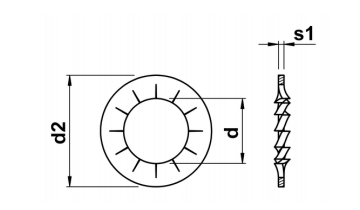Internal Shakeproof Washers | Fastenright Ltd