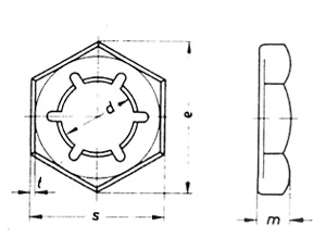 Palnuts | Din 7967 Counter Nut | Pal Nuts | Fastenright Ltd