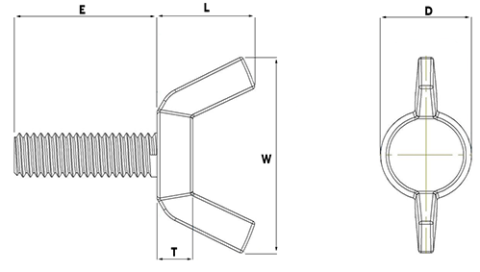 Wing Bolts | Fastenright Ltd